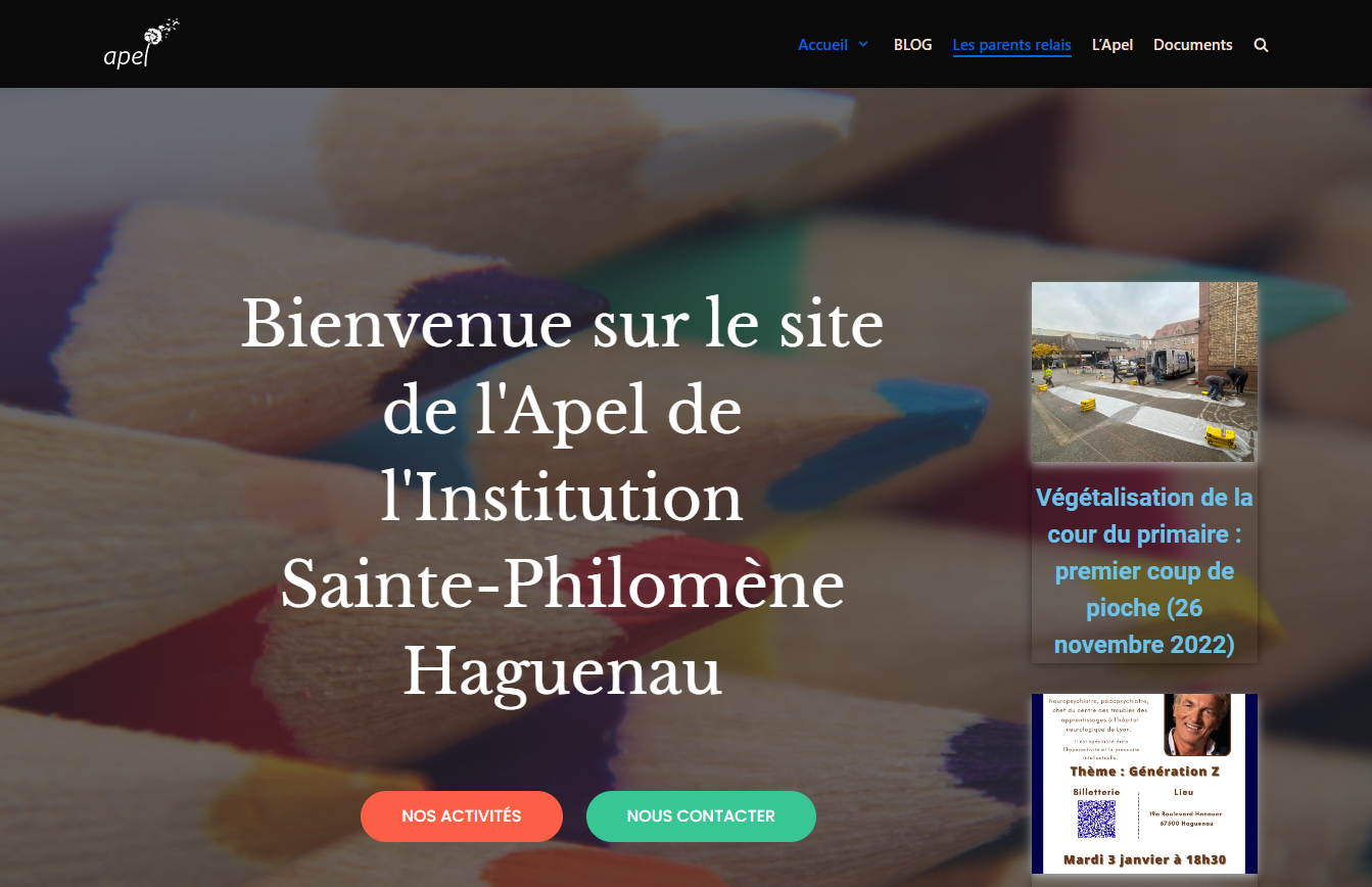 APEL - Institution Sainte-Philomène